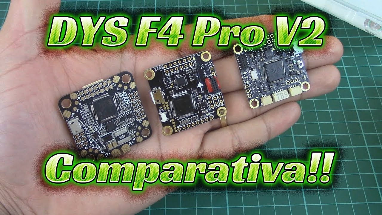 DYS F4 Pro V2 Comparativa y conclusiones - YouTube