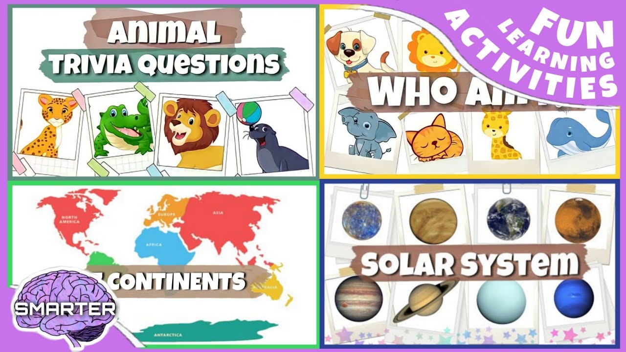 40MINS+ FUN AND LEARNING ACTIVITIES | COMPILATION - YouTube