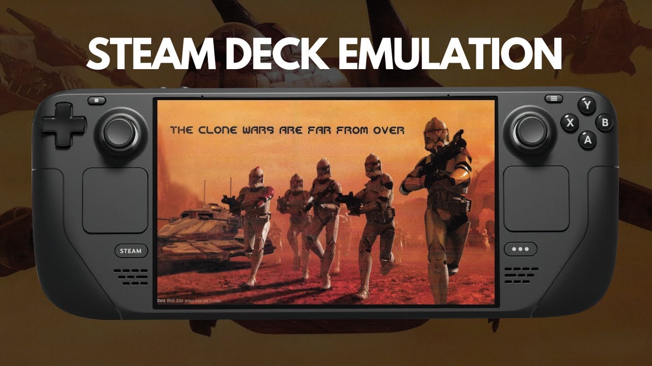 Star Wars: The Clone Wars on Steam Deck | GameCube Emulation - YouTube