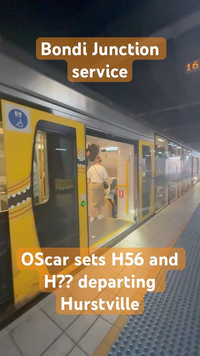 Oscar sets H56 and H?? Departing Hurstville - Bondi Junction service - YouTube