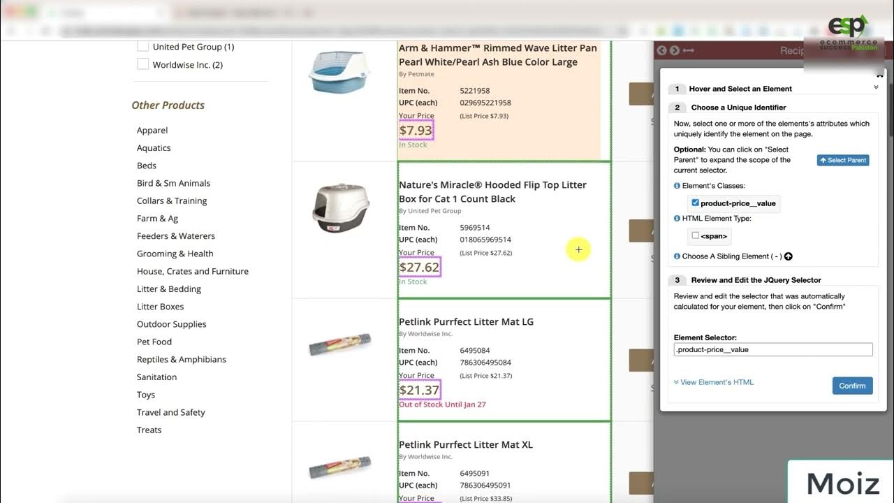 How To Scrape Products From Supplier Website To Review for Amazon Wholesale FBA [Urdu/Hindi ...
