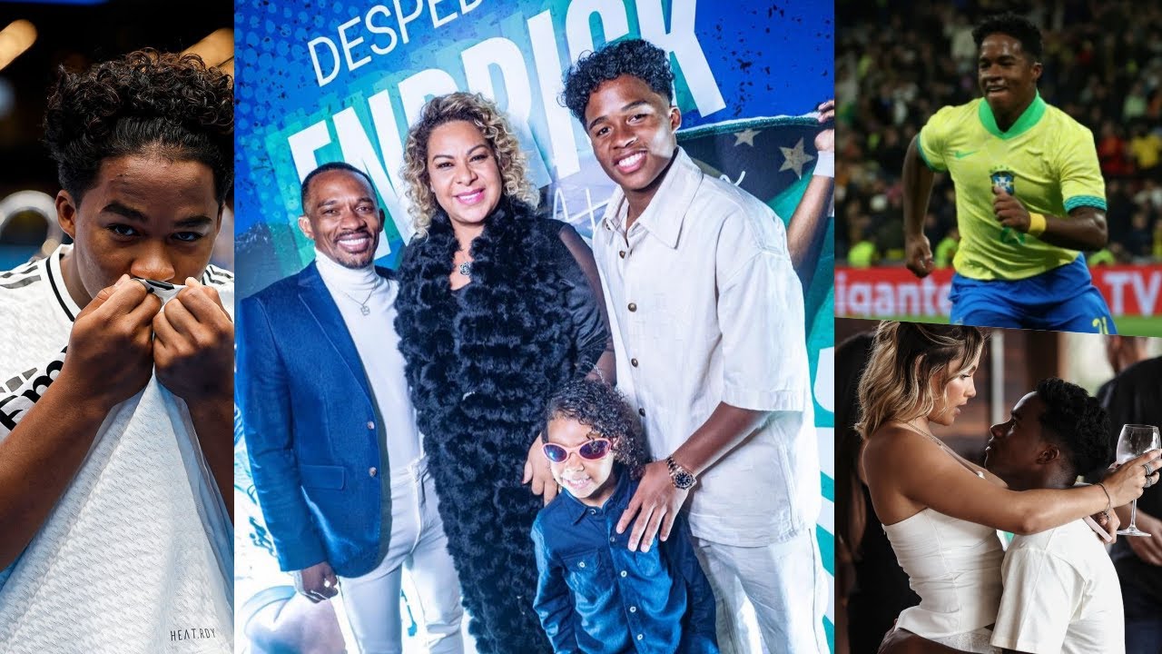 Découvrez la famille de Endrick - YouTube