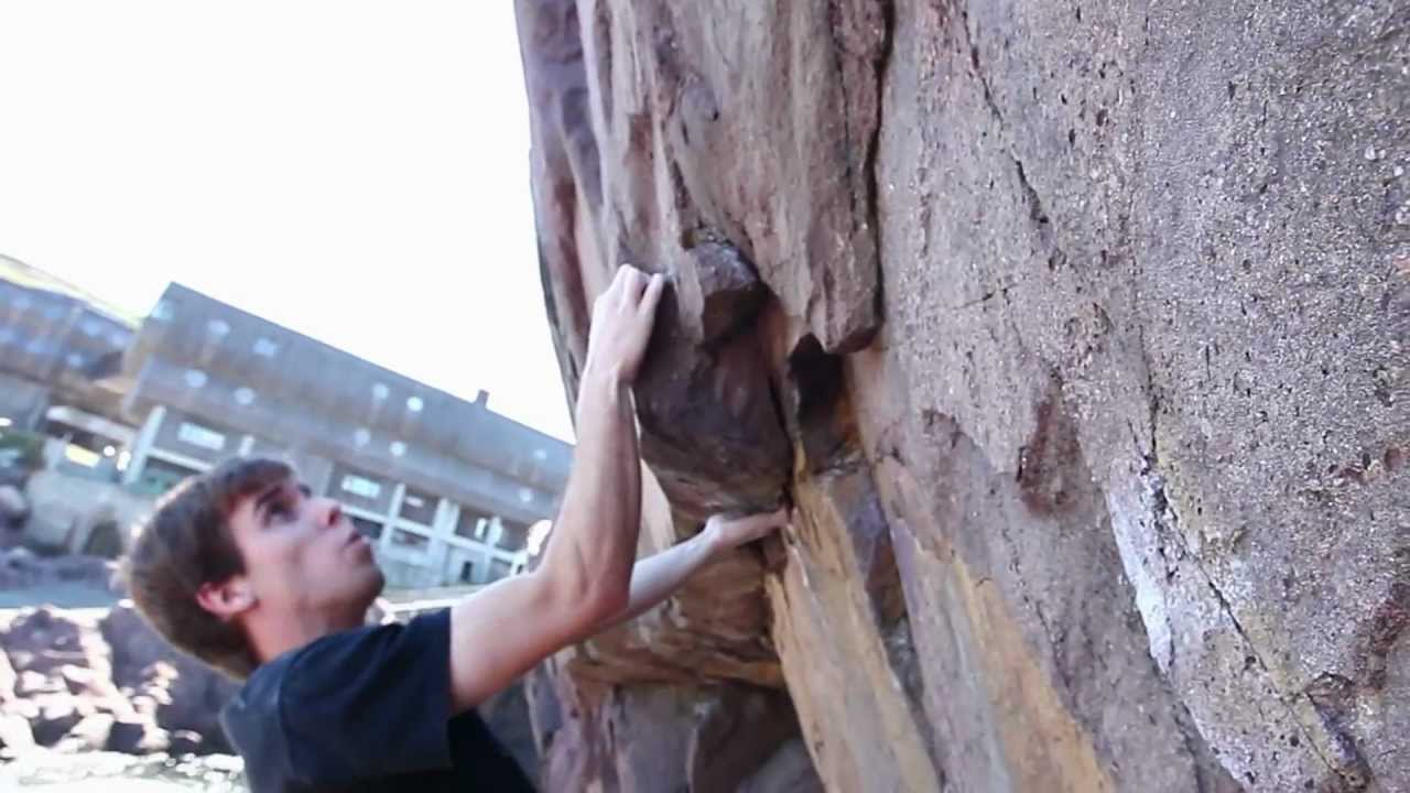 Jamie's Pro Climb stabilized - YouTube