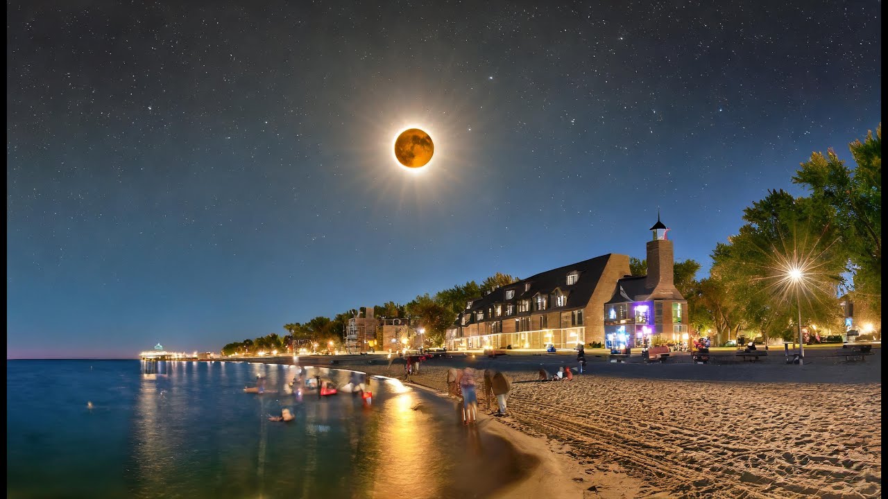 Luna Pier --- The Only City in Michigan to see the TOTAL SOLAR ECLIPSE ...