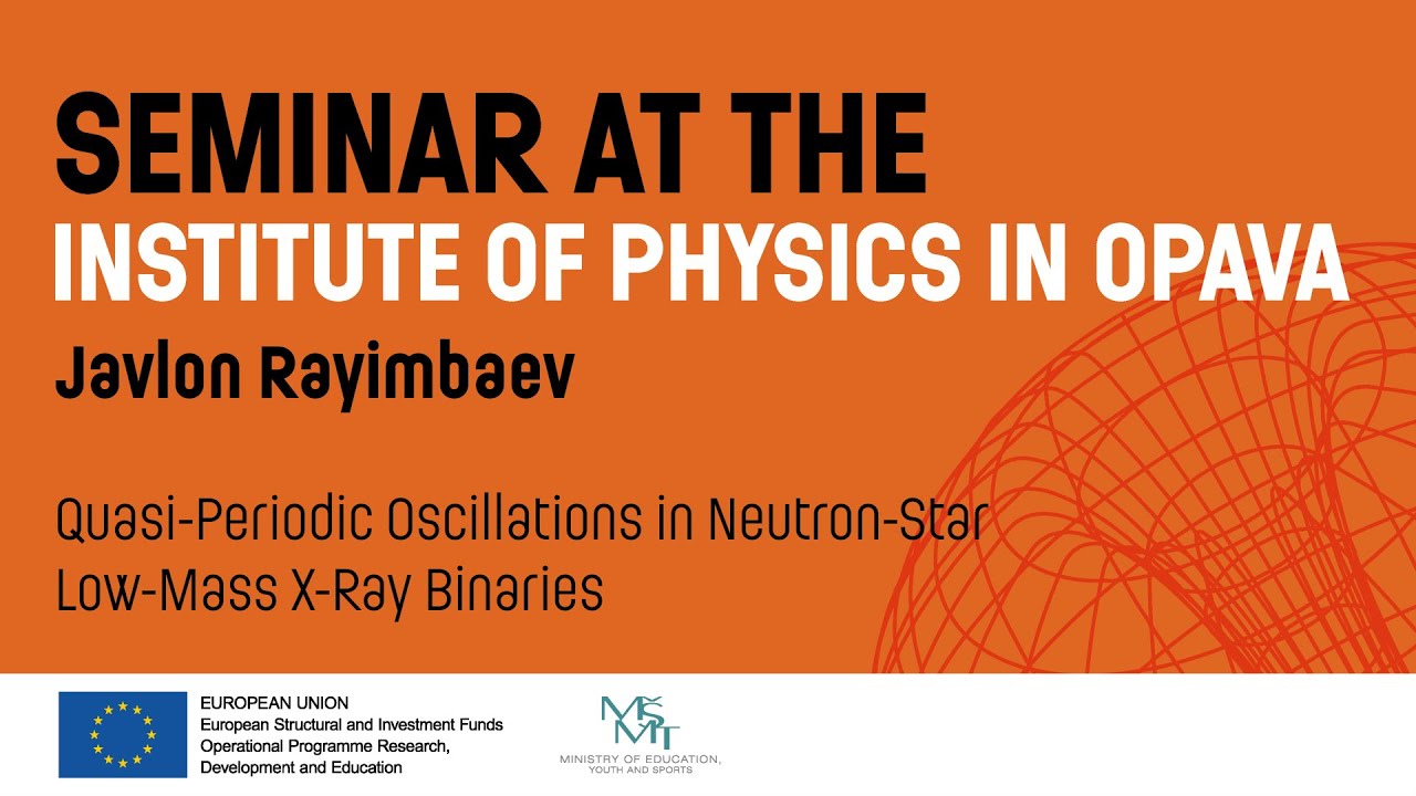 Javlon Rayimbaev - Quasi-Periodic Oscillations in Neutron-Star Low-Mass ...