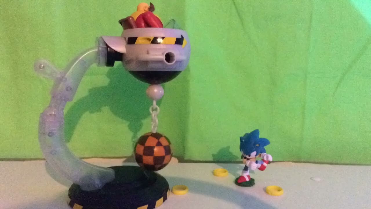 Sonic stop motion - YouTube