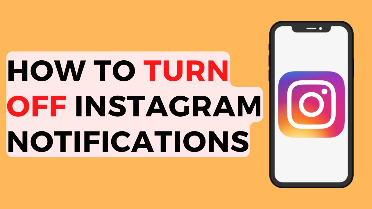 How to Turn Off Instagram Notifications 2022 - YouTube