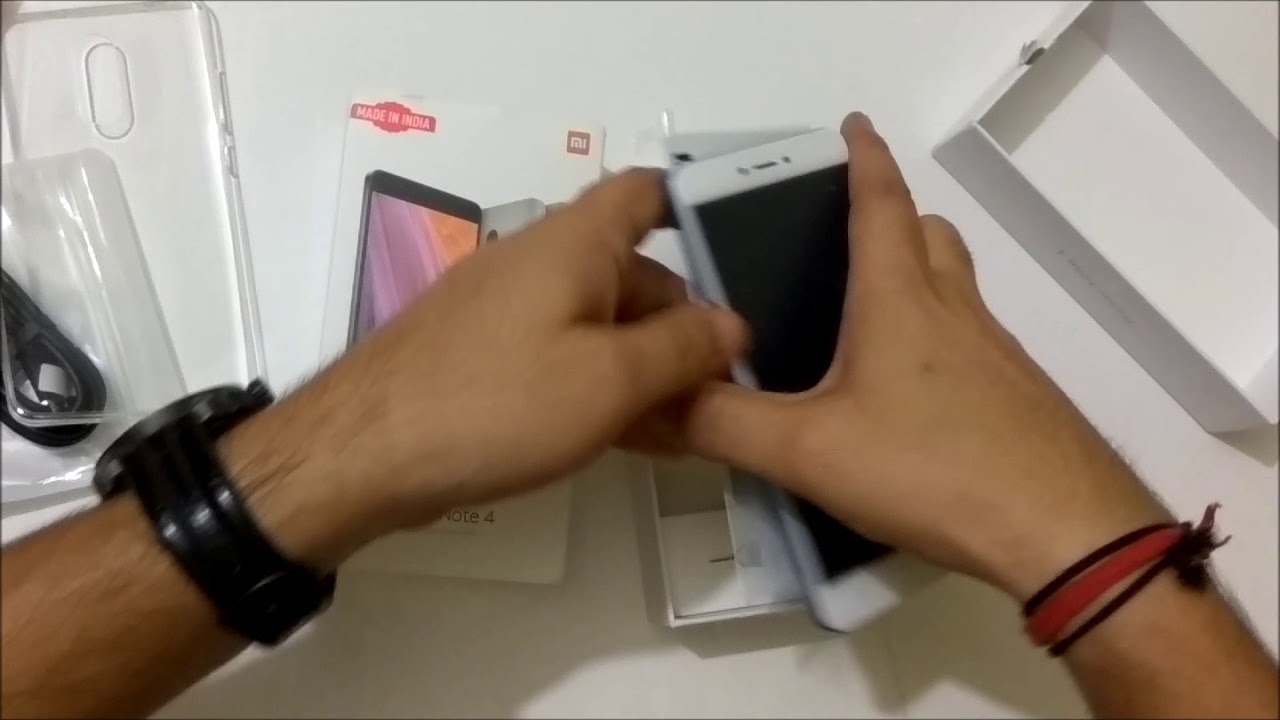 Unboxing Redmi Note 4 Lake Blue Limited Edition - YouTube