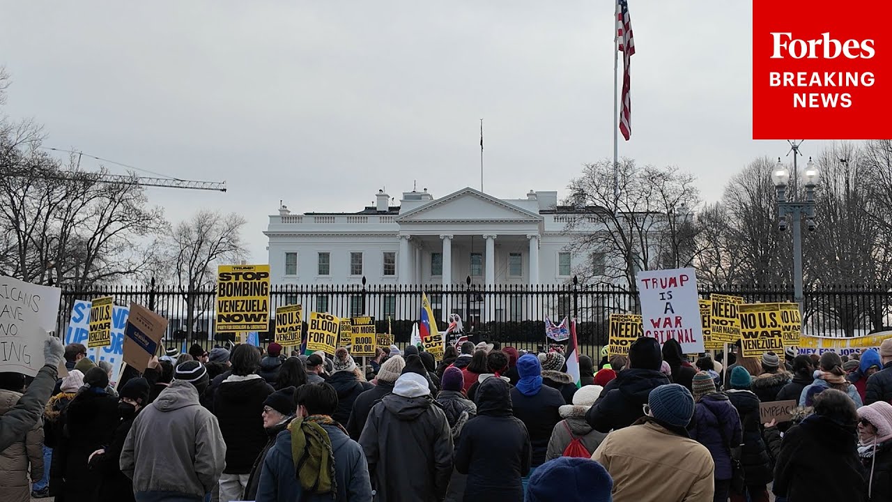 Forbes Breaking News RAW VIDEO: Protesters Demonstrate Outside The ...