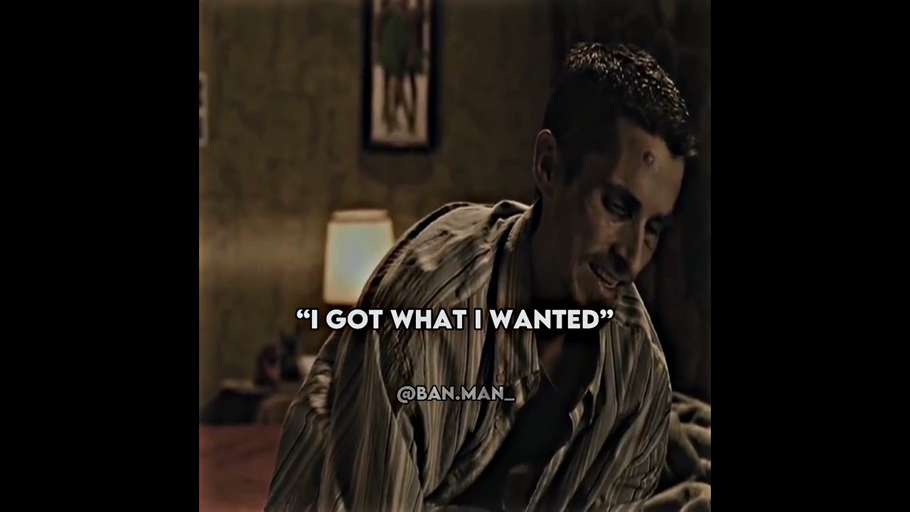 Bateman’s Grindset | Patrick Bateman / the machinist Edit (4K) - YouTube