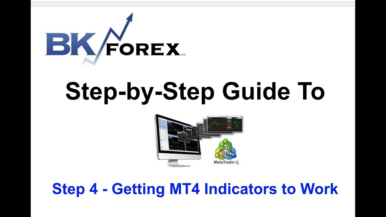 Step 4 Getting MT4 Indicators to Work - YouTube