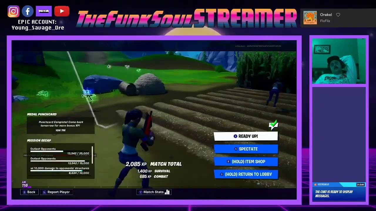 !LIVE! Late Night Fortnite Fun with friends! The Funk Soul Streamer ...