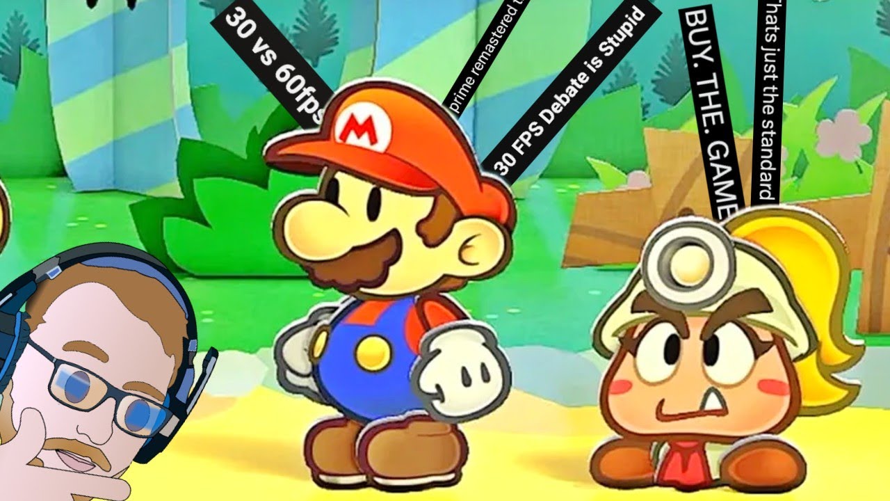 “You MUST Buy Paper Mario!!” - Nintendo Fanboys Lash Out at 30fps ...