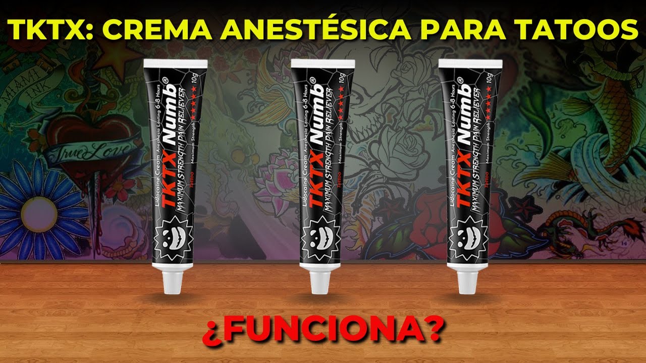 Descubre el Truco de las Cremas TKTX (TATTOOS SIN DOLOR) - YouTube