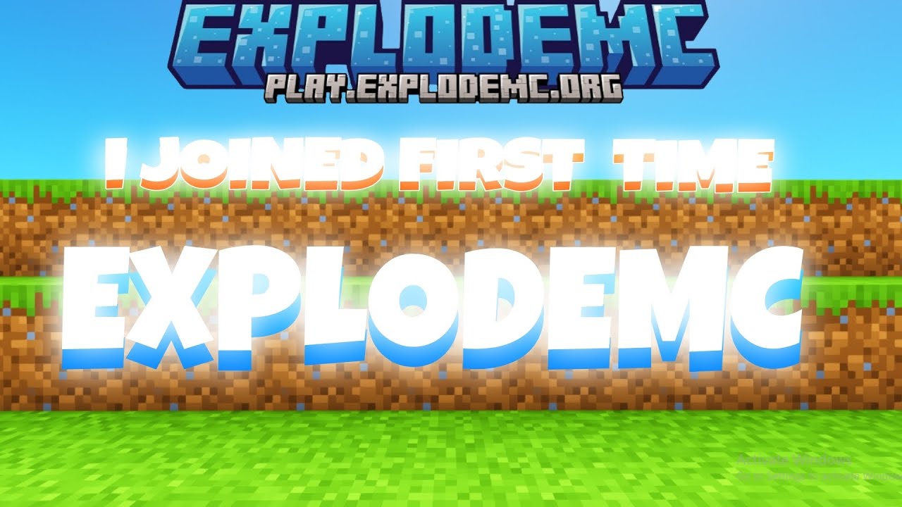 I JOINED EXPLODE MC FIRST TIME - YouTube