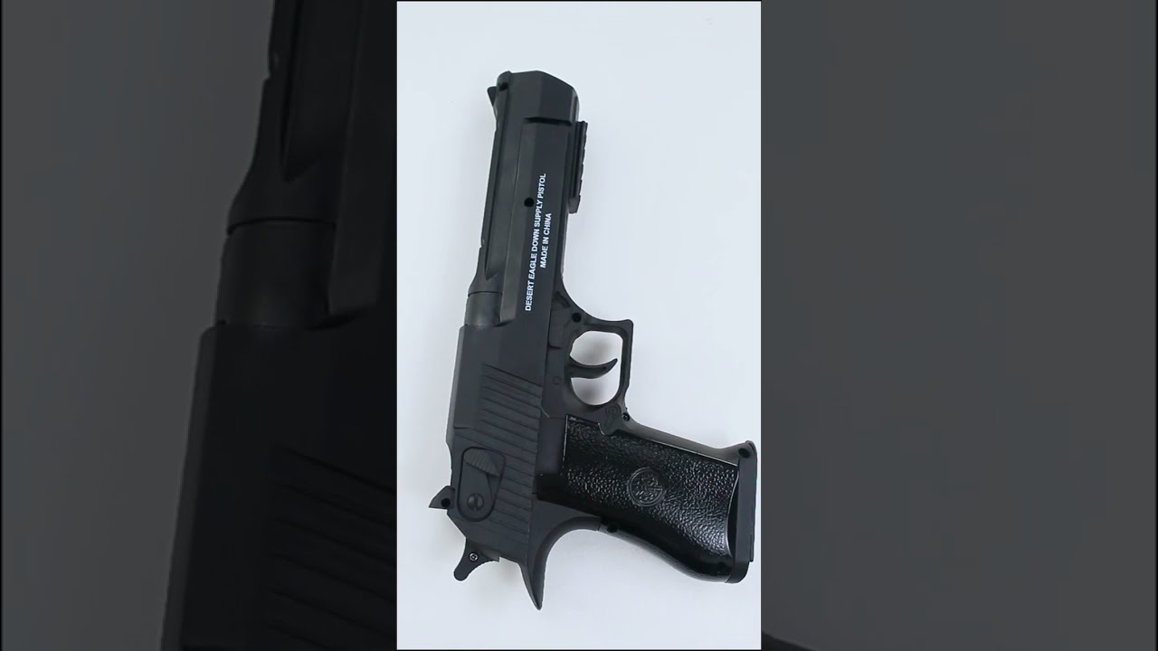 Desert Eagle Gel Blaster Blowback Shooting #shorts - YouTube