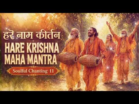 Hare Krishna Maha Mantra | Soulful Chanting 11 | Harinam Kirtan for Peace & Bliss