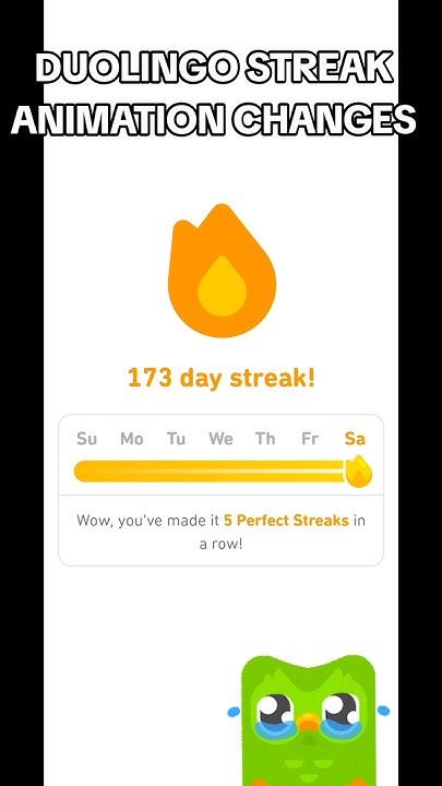Duolingo's animation changes #short - YouTube