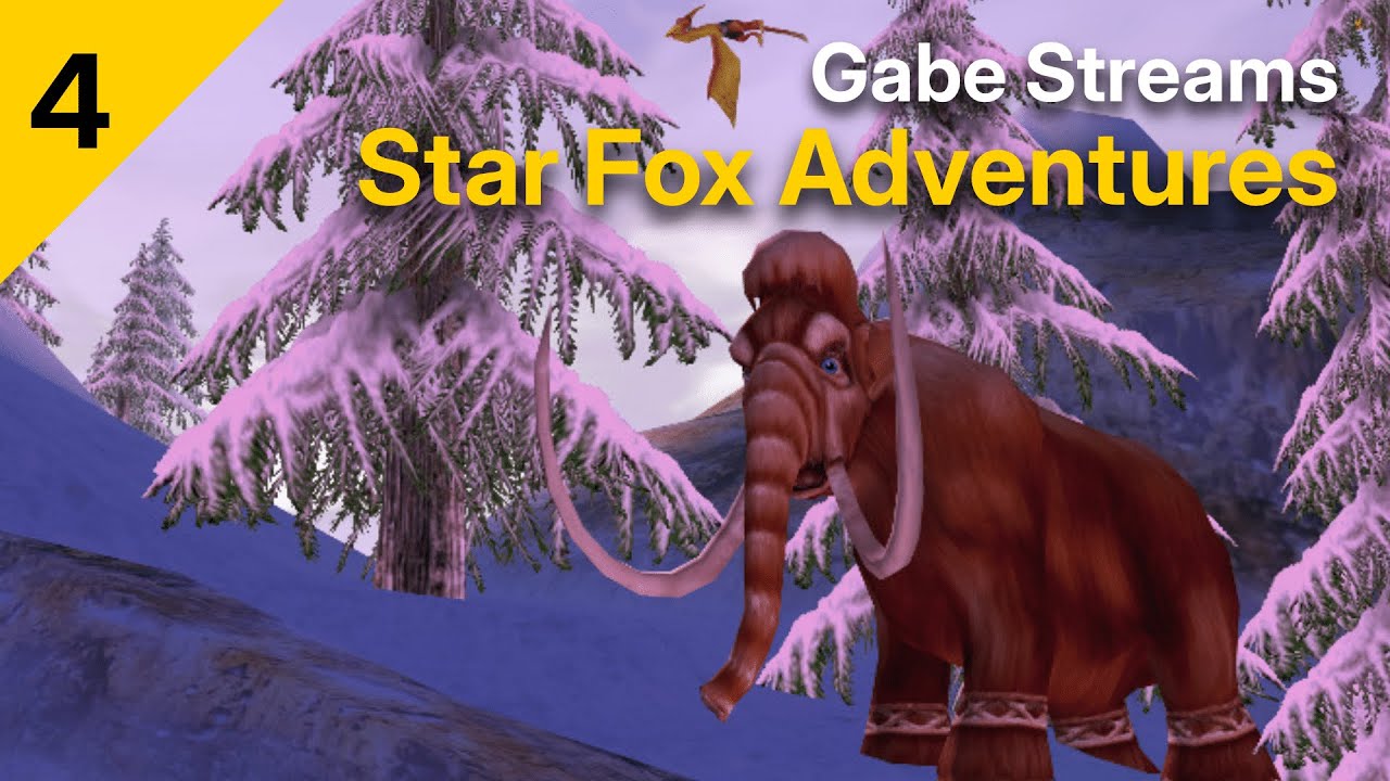 Gabe Streams Star Fox Adventures [04] - SnowHorn Trial - YouTube