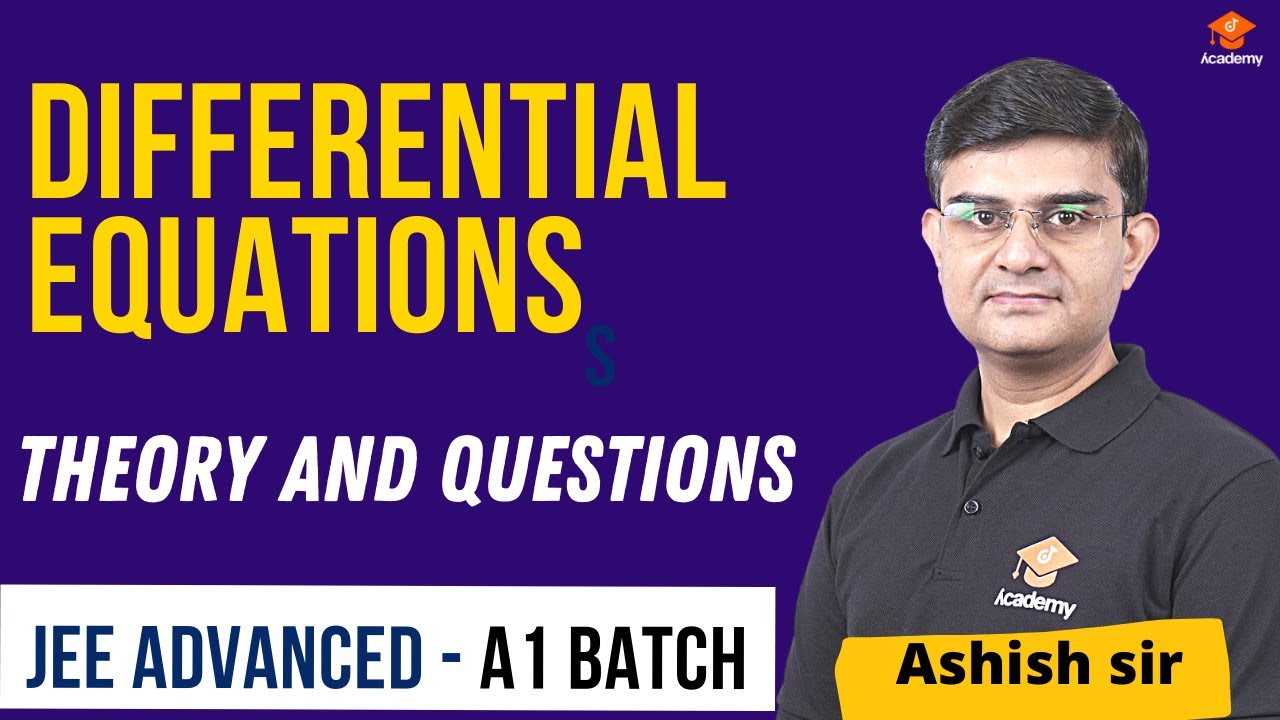 Differential Equations Class 12 | Differential Equations Important ...