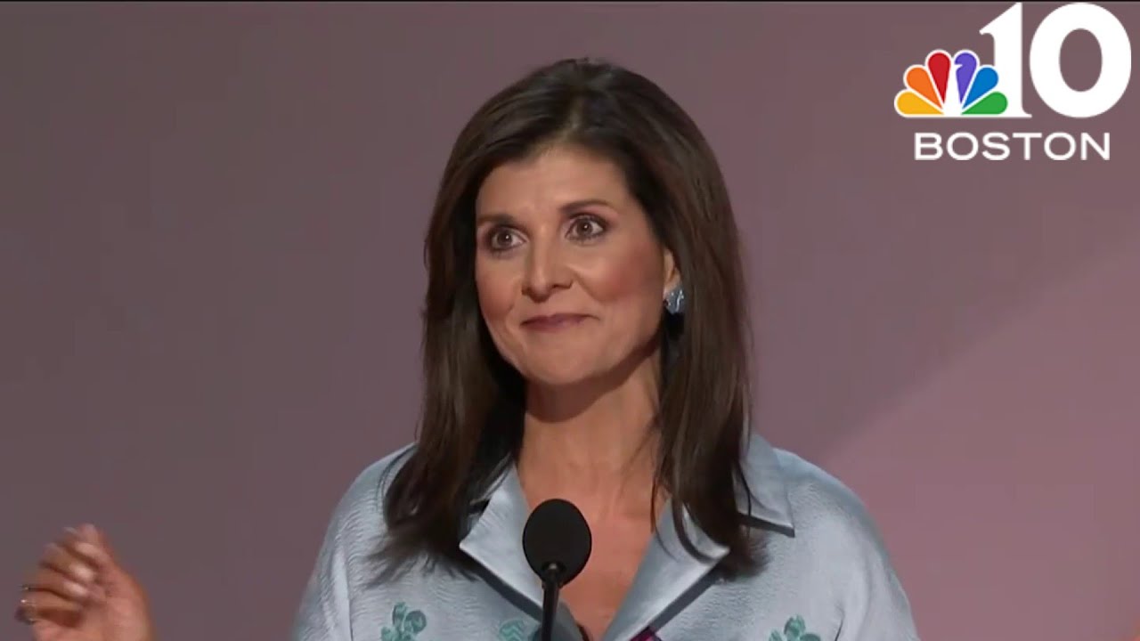 Haley endorses Trump in RNC speech - YouTube
