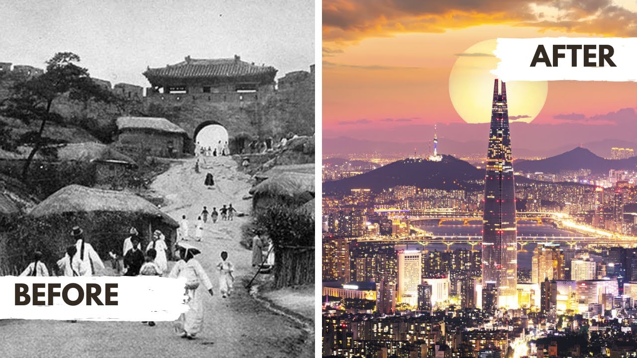Evolution of Seoul! 1880s - 2023 #korea #history #seoul #대한민국 - YouTube