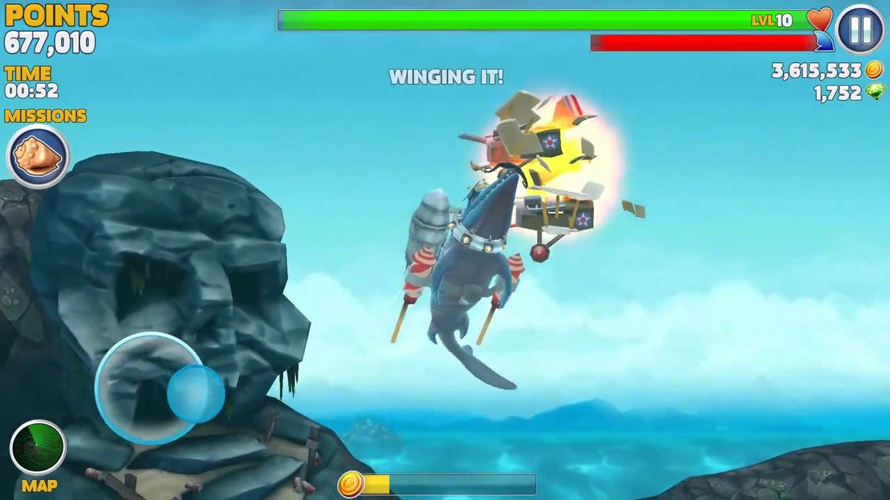 Hungry Shark Evolution New Shweekend Enemy Biplanes - YouTube