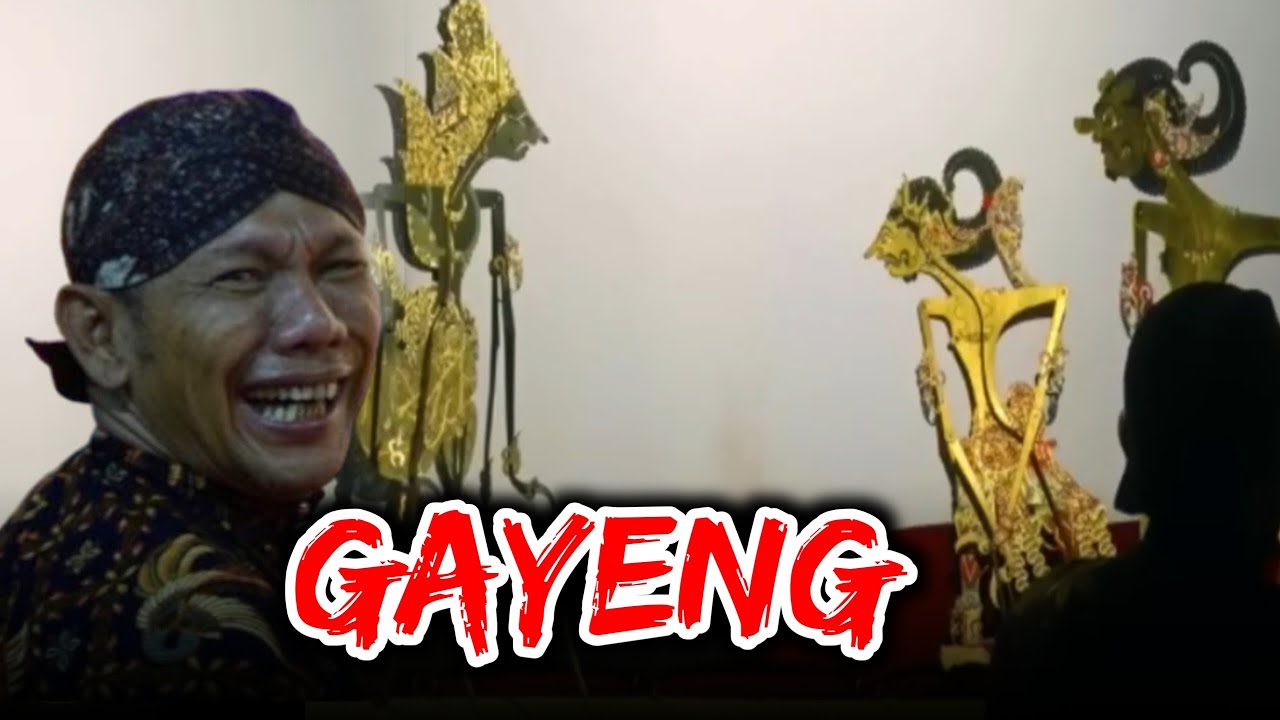WAYANG KULIT LUCU KI SENO NUGROHO - YouTube