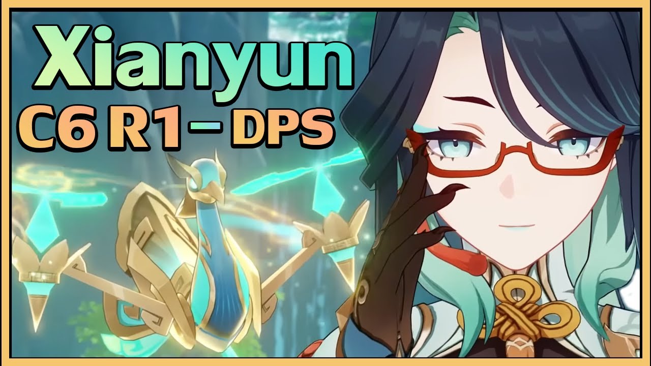 Xianyun C6 R1 - in Abyss 4.4 [Genshin impact] - YouTube