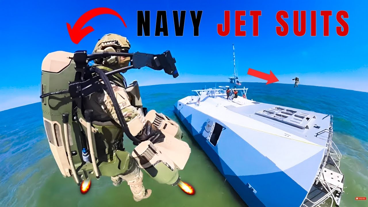 Royal Navy Jet Suits Changed Naval Rescue Operations - YouTube