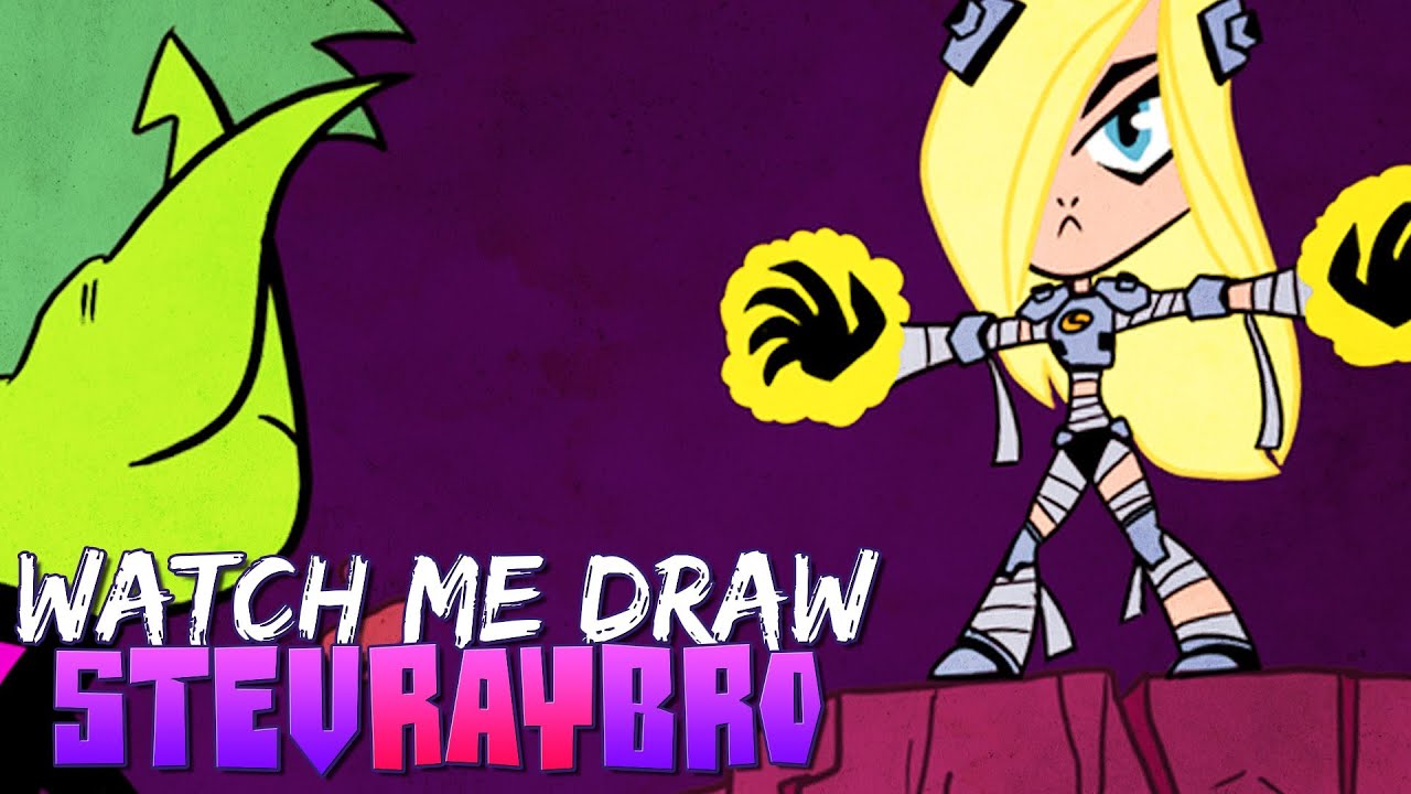 Watch Me Draw Beast Boy vs Terra (Teen Titans Go Style) - YouTube