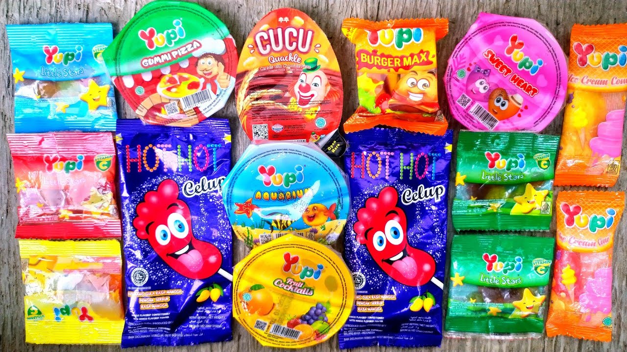 Hunting Es Krim Permen Yupi Cha Cha Minis Little Star Cucu Quackle ...