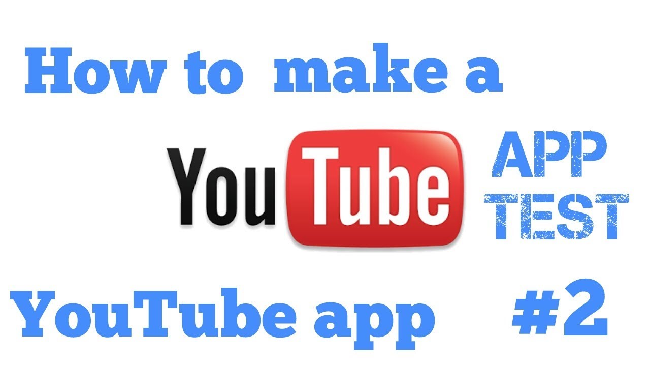 How to create a app for your YouTube channel. (Without coding) part 2 ...