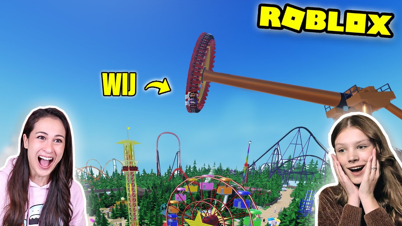 WIJ GAAN NAAR HET BESTE PRETPARK IN ROBLOX! - Tree Tops Theme Park ...