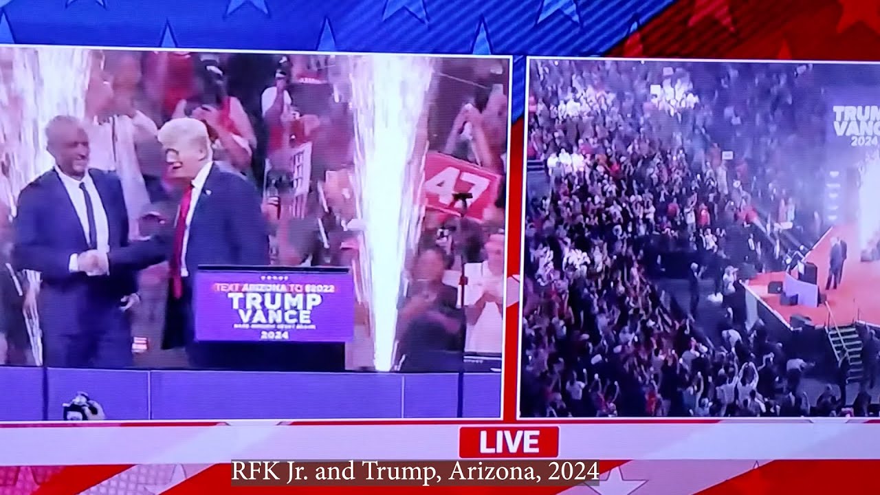 RFK Jr and Trump Arizona 2024 - YouTube