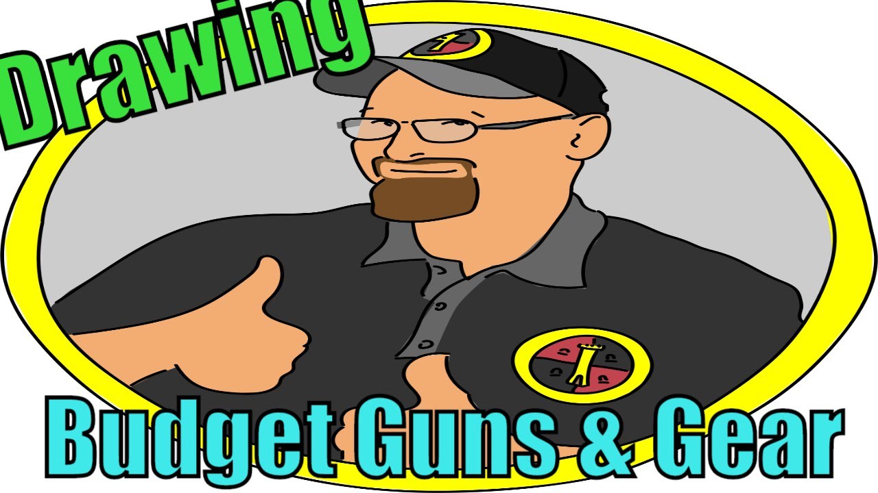 Budget Guns and Gear Logo Cartoon - 2A Cartoons by GearWebsites.com ...