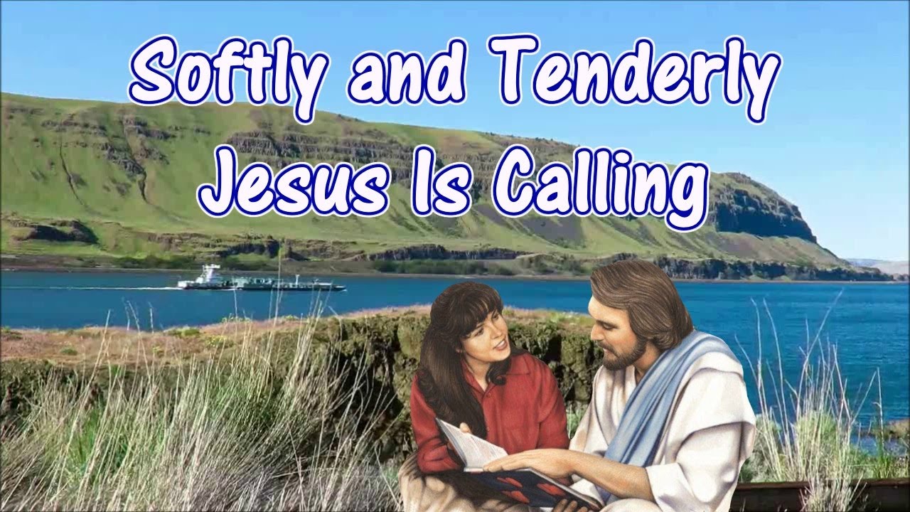Softly and Tenderly Jesus Is Calling w Lyrics w BJ Thomas - YouTube