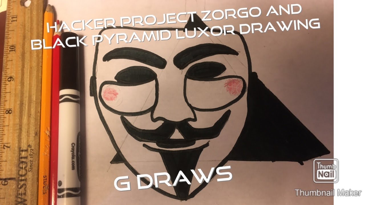 Hacker Project Zorgo and Black Pyramid Luxor drawing (Please read ...