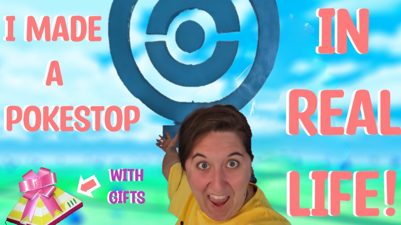 I built a REAL LIFE Pokestop! | Pokemon GO build [Ft. Captain Steel ...