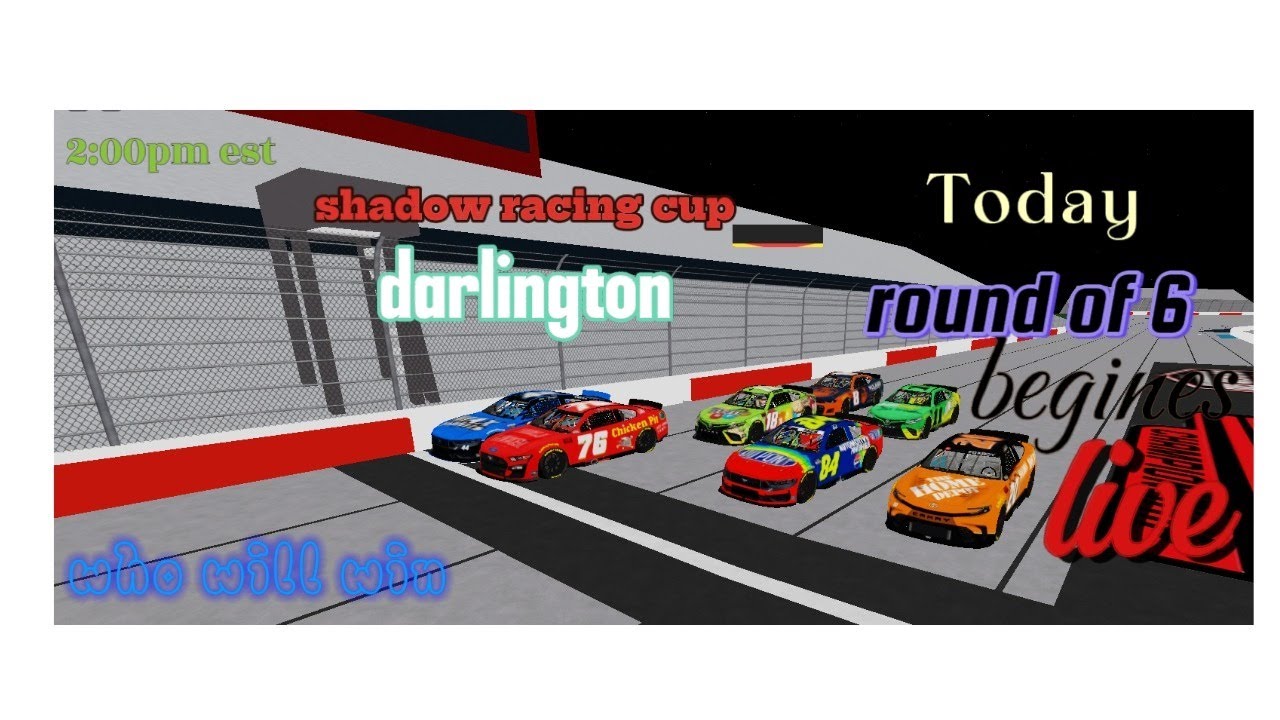shadow racing offcial at darlington round of 6 - YouTube
