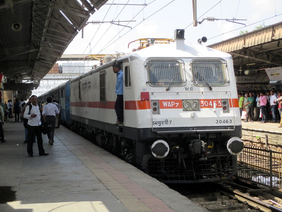Journeys on IR : Ride behind the brand new white stallion BRC WAP 7 ...