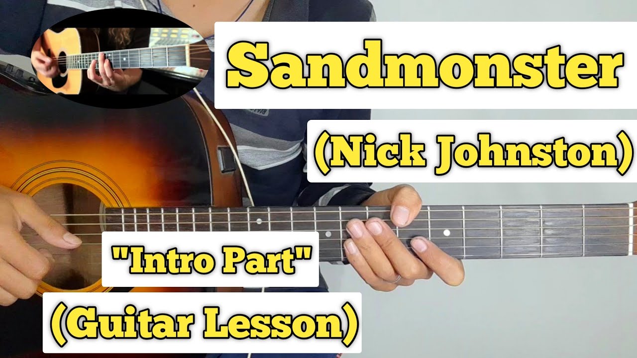 Sandmonster - Nick Johnston | Guitar Lesson | (With Tab) - YouTube