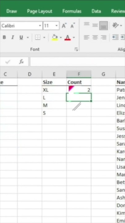 How to use the COUNTIF function in Excel video #countif #excel #exceltips #exceltutorial - YouTube