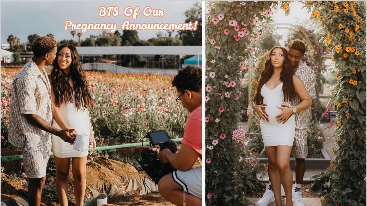 Bts Of Our Pregnancy Announcement Youtube