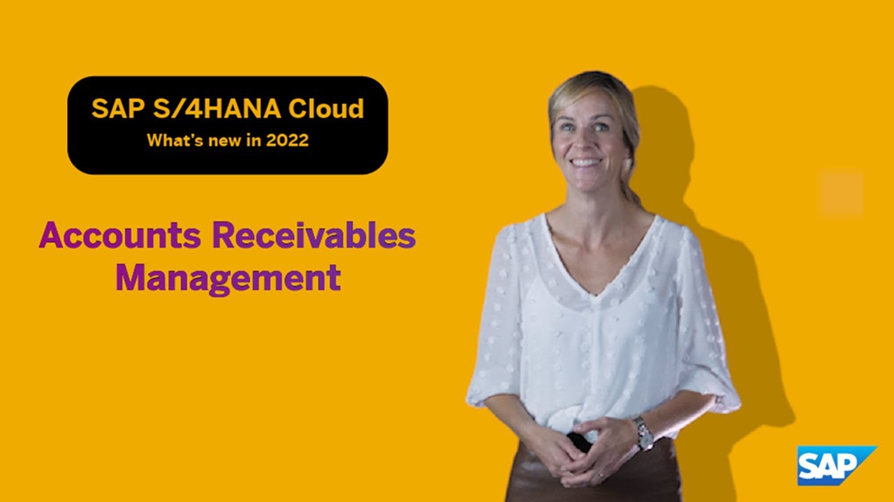 SAP S/4HANA Cloud 2022 - Accounts Receivables Management - YouTube