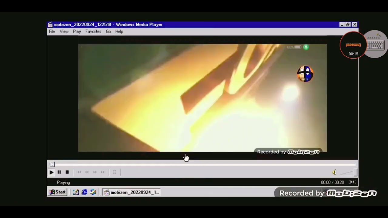 testing windows media player on windows 98 simulator. 🖥️ (20 secs video ...