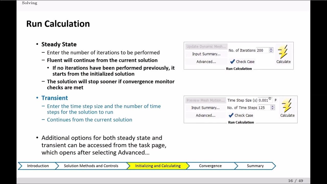 CFD 7-5 Run Calculation (Arabic) - YouTube