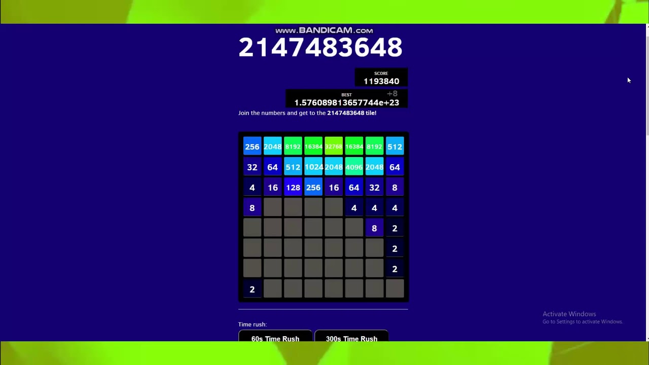2048 Theme pack #001 - Dark mode v2 - YouTube