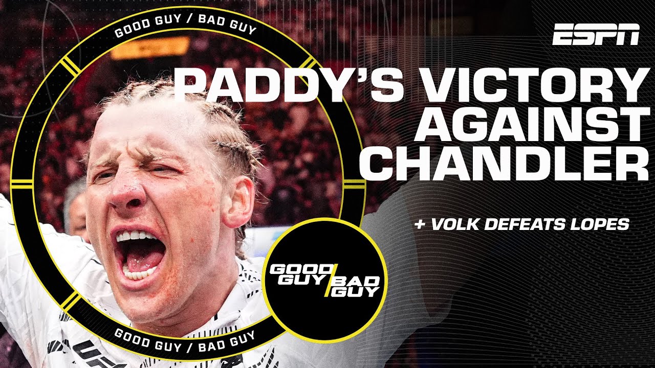 Paddy, we’re sorry! + Ranking the Fighting Nerds | Good Guy / Bad Guy ...