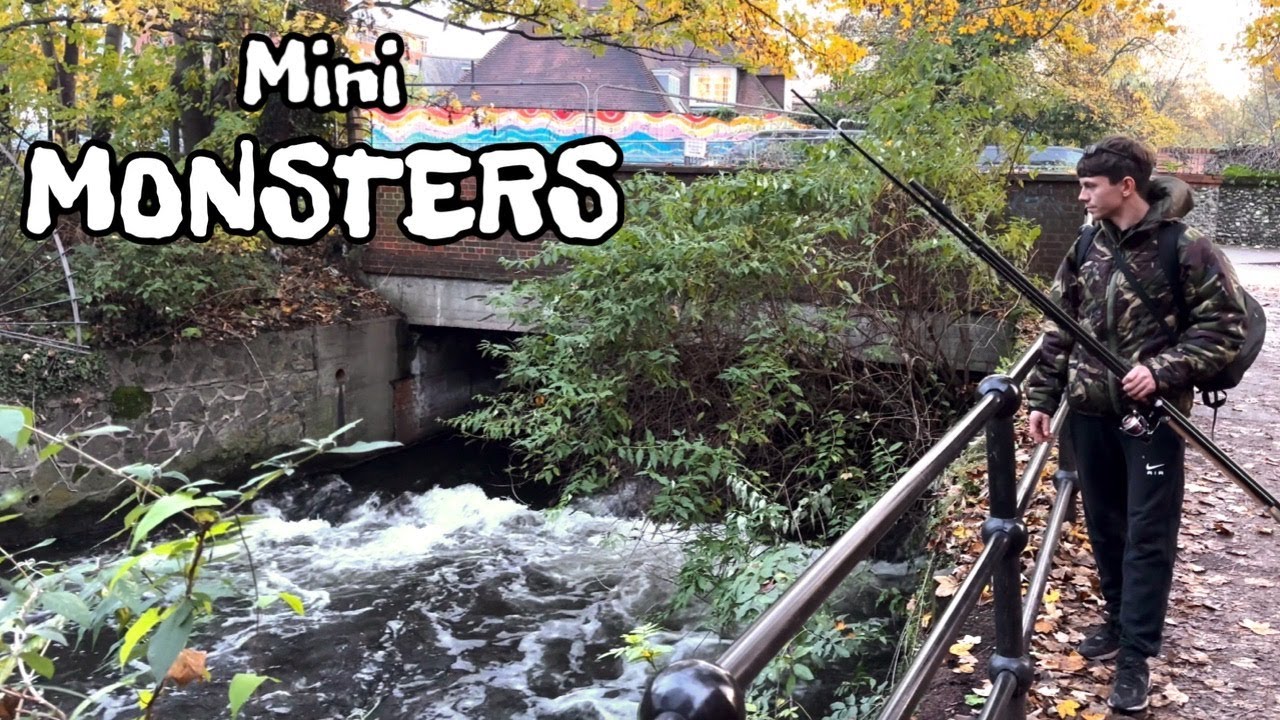CATCHING mini MONSTERS from a LONDON river - YouTube